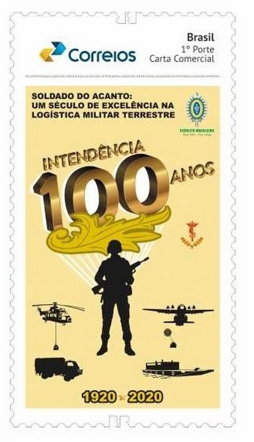 Selo registra 100 anos da criação do Serviço de Intendência do Exército ...
