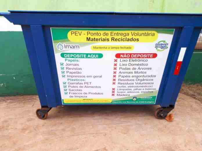 Ecopontos são alternativas para o descarte correto de alguns resíduos ...
